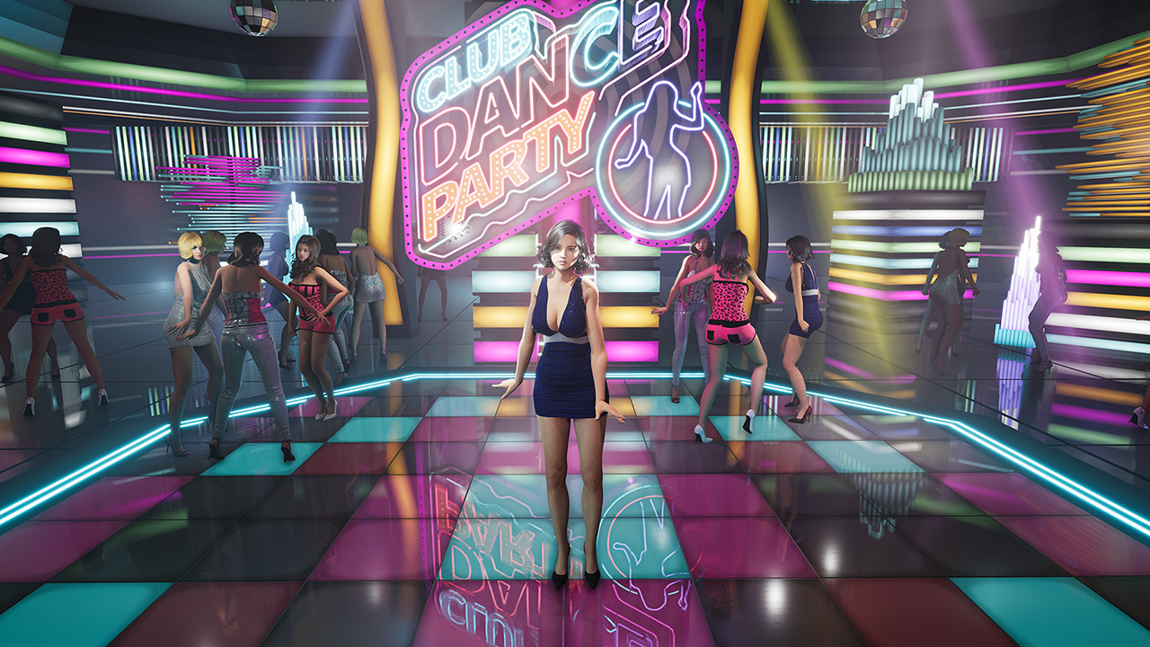 Steam PC VR游戏《俱乐部舞会VR》Club Dance Party VR（高速下载）VR玩吧-VR游戏破解下载网站-Quest 2 ...