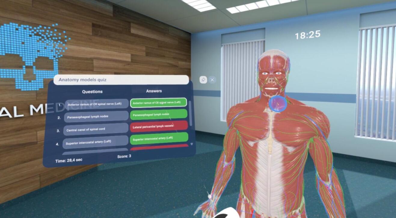 Oculus Quest 游戏《人体解剖学VR》Human Anatomy VRVR玩吧-VR游戏破解下载网站-Quest 2 3 一体机游戏 ...